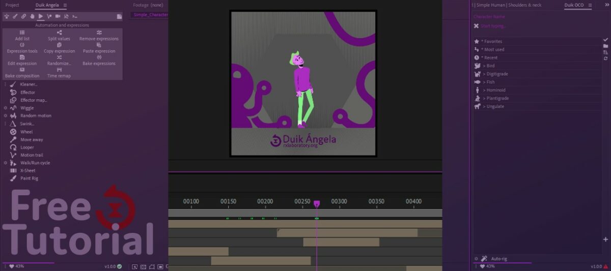 Duik Tutorials – RxLaboratory